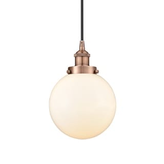 Innovations Lighting 616-1PH-12-8 Beacon Pendant Beacon 8" Wide Mini ...