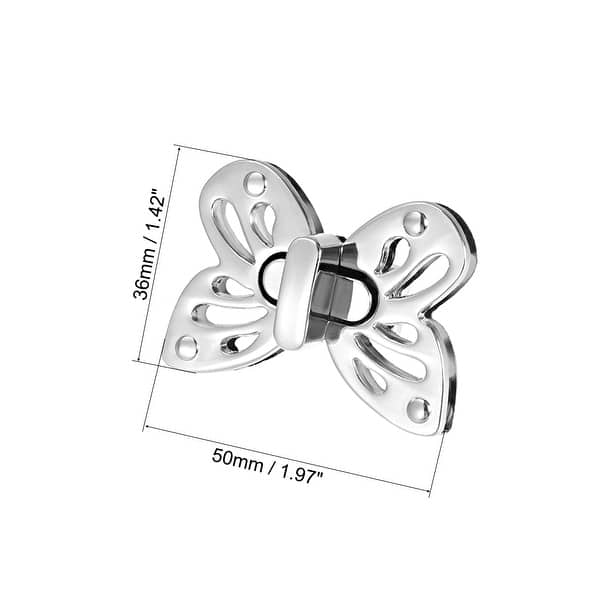 3Set Butterfly Purses Twist Lock Clutches Closures for DIY Bag Making ...