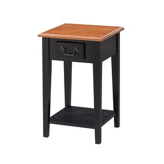 Painted Wood Side Table With Drawer(S) And Shelf by East at Main - On ...