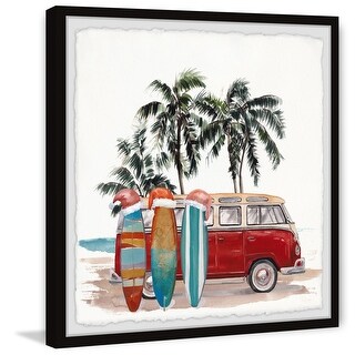 'Have a Very Beachy Christmas' Framed Painting Print - Bed Bath ...