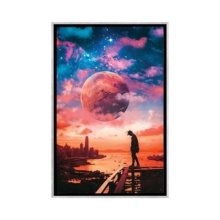 iCanvas "Alone" by Marischa Becker Framed - Bed Bath & Beyond - 37676431