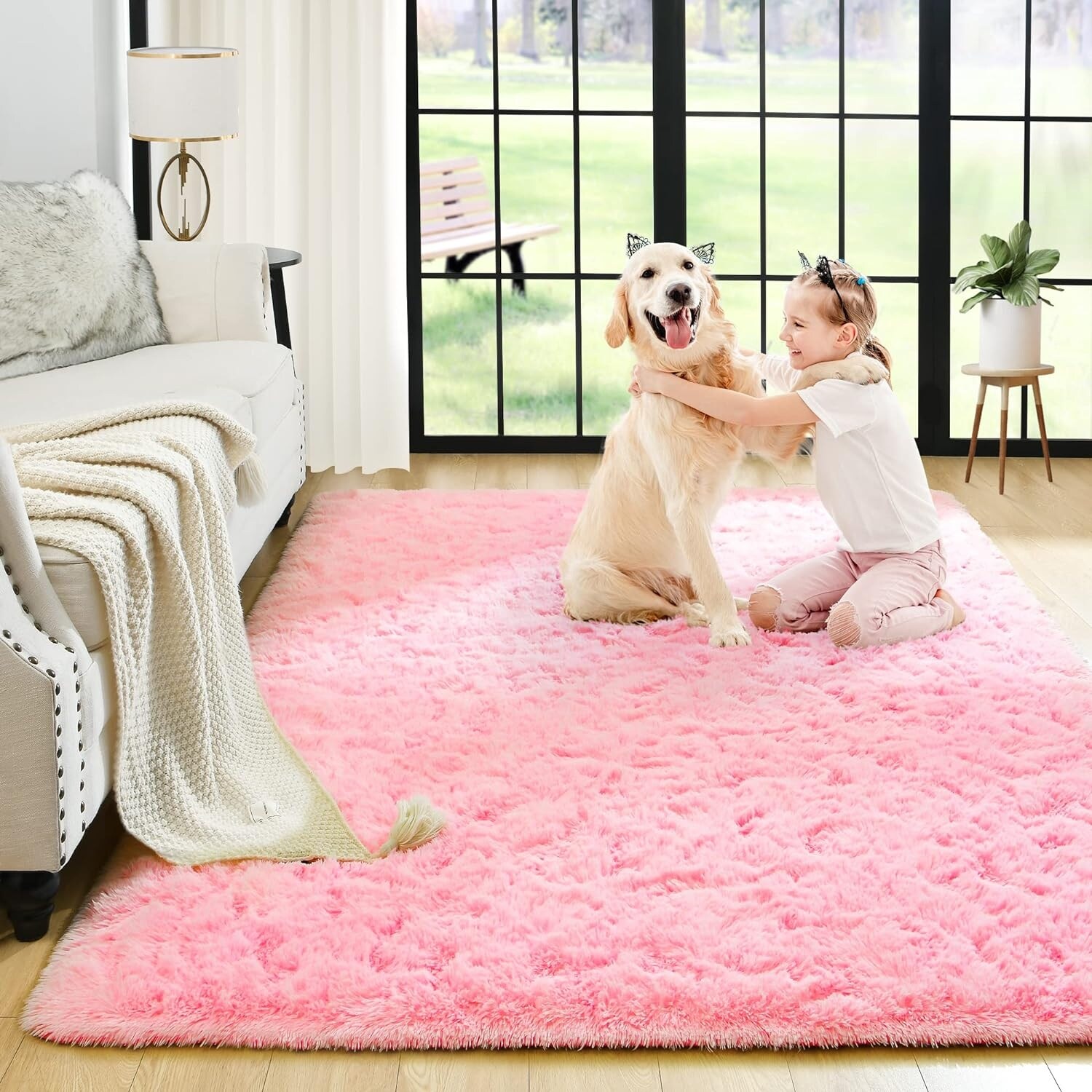 Fuzzy carpet store