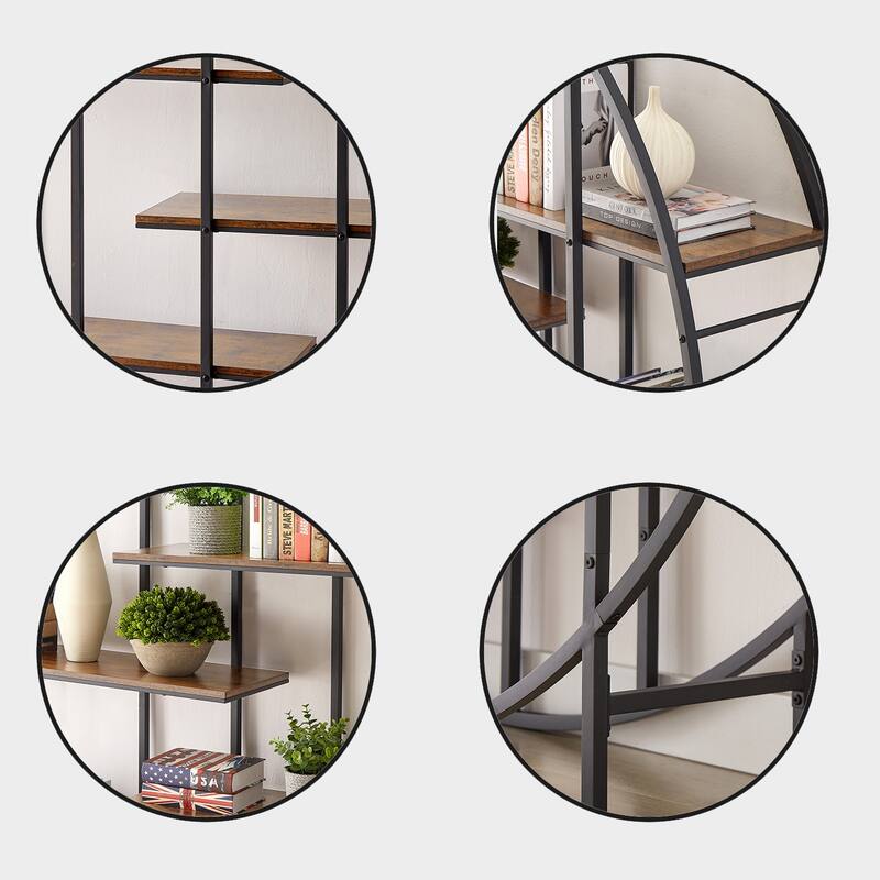Round 5-Tier Metal Plant Stand - Overstock - 37609526