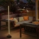 53" Outdoor Solar Linear Floor Lamp - Bed Bath & Beyond - 40185788
