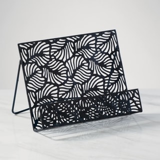 Metal Wave Cookbook Stand - Bed Bath & Beyond - 31666114
