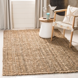 SAFAVIEH Handmade Natural Fiber Charlye Jute Rug - 6' x 9' - Bed Bath ...