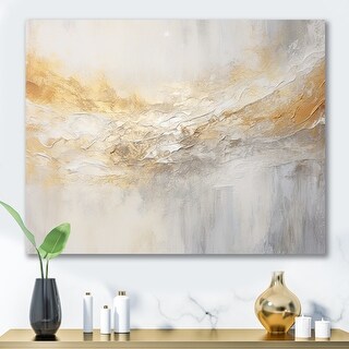 Designart "Abstract Music Note Silver Grace I" Music Wall Art - Bed ...