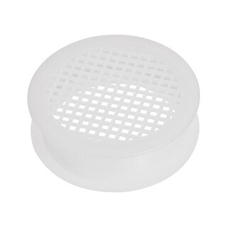 Round Mesh Hole Air Vents Plastic Soffit Vent Brown Cover 10 Pcs - Bed ...