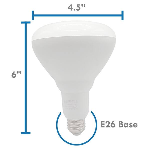 Viribright LED 75-Watt EQ BR40 E26 Indoor Flood Light Bulb - Bed Bath ...