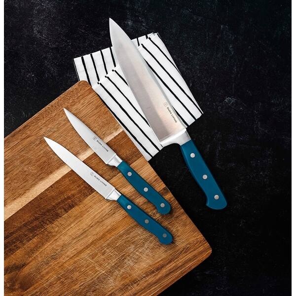 Dura Living Signature Forged High Carbon 3-Piece Kitchen Knife Set ...