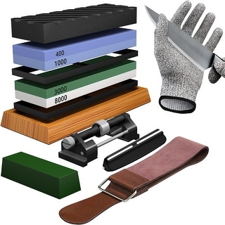 4-Side Premium Whetstone Sharpener Kit - Bed Bath & Beyond - 39903670