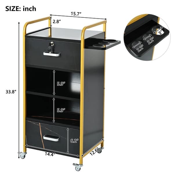 Locking Salon Storage Cabinet - Bed Bath & Beyond - 40655092