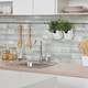 Merola Tile Biarritz Green 3" x 12" Ceramic Wall Tile - Bed Bath ...