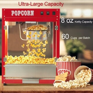 Electric Extra Large Popcorn Popper Machine 8 oz Kettle - Bed Bath ...