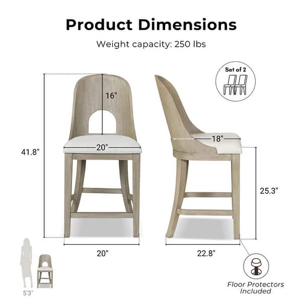 dining counter dimensions