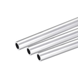 6063 Aluminum Round Tube 5mm OD 4mm Inner Dia 250mm Length Pipe Tubing ...
