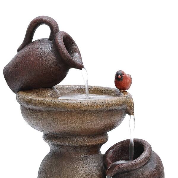 pitcher water feature