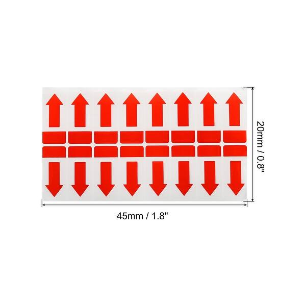 Arrow Stickers 63Pcs PVC Arrow Floor Decal 1.8x0.8 Inch Self Adhesive ...