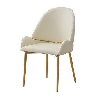 Beige, Guest Reception Chair and Metal Legs Business Dining Chair Set ...