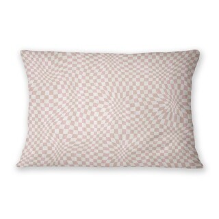 PSYCHEDELIC PUCKER PINK Lumbar Pillow By Kavka Designs - Bed Bath ...