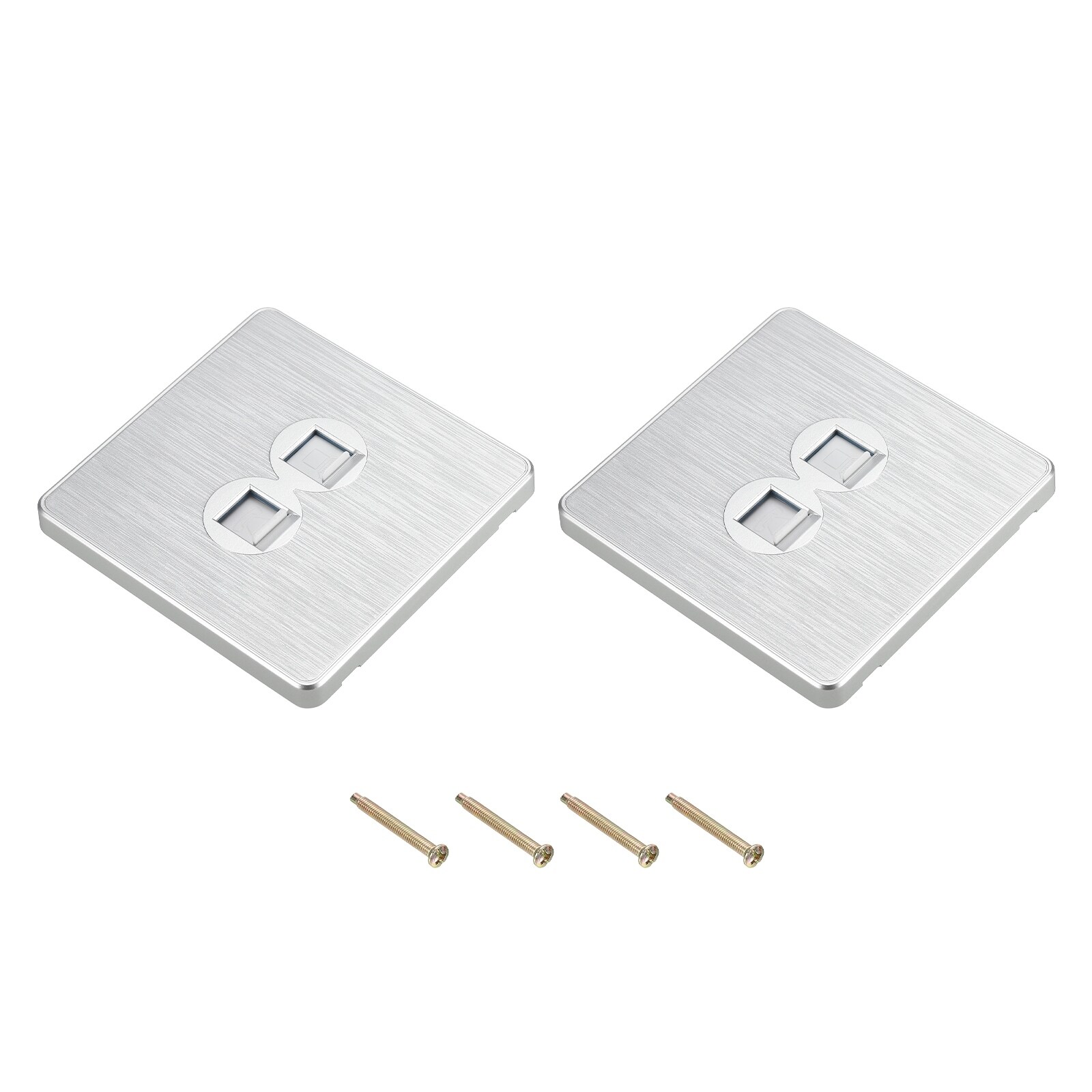 RJ45 CAT6 Socket TV Wall Plate Outlet White for Home Office - Bed Bath ...
