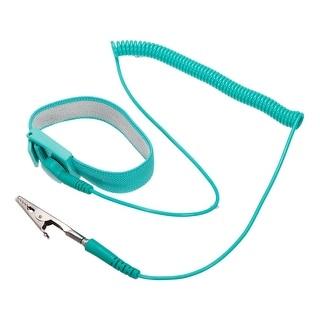 ESD Anti Static Wrist Strap 6ft PU Adjustable Antistatic Bracelet Wired ...