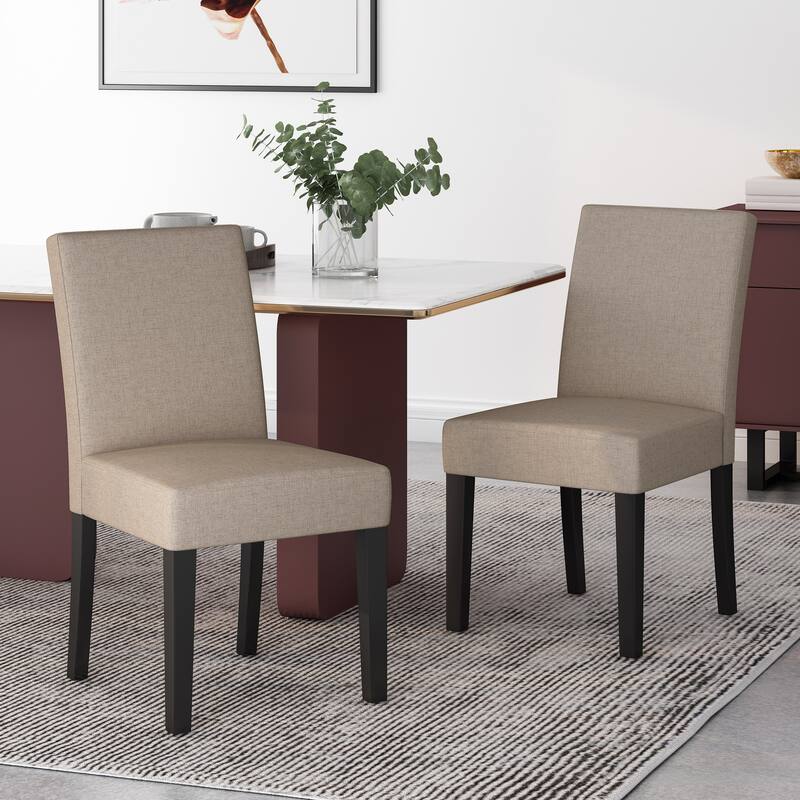 Kuna Contemporary Upholstered Dining Chair (Set of 2) by Christopher ...