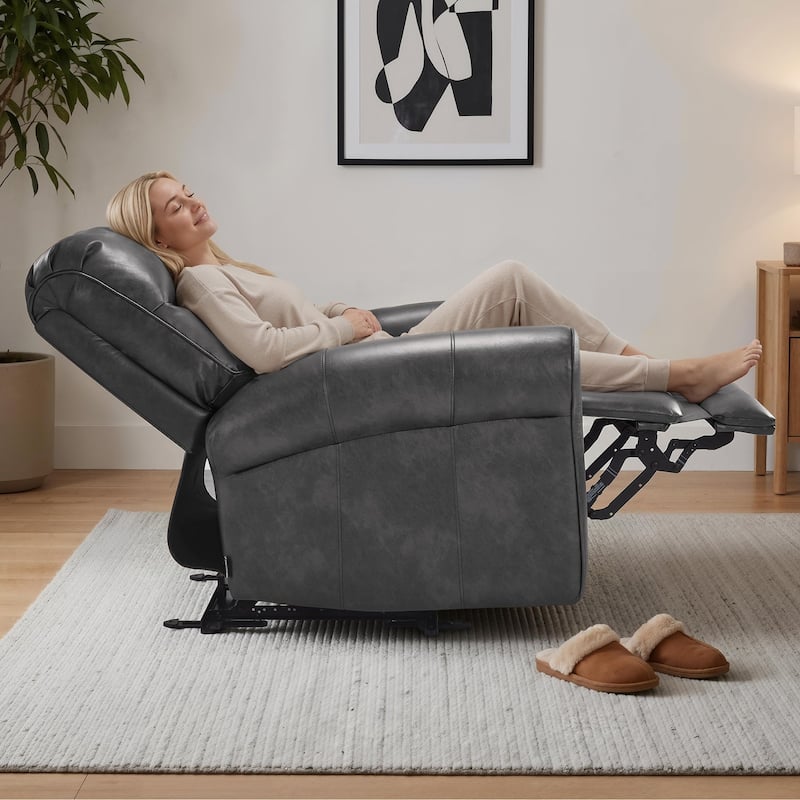 MCombo Power Wall Hugger Recliner Chair for Small Space RV , USB & USB ...