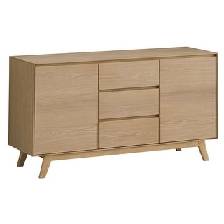 Greenwich Oak 2-Door Server with 3 Drawer - Bed Bath & Beyond - 41684784