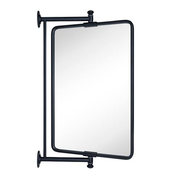 Correon Pivot-N-View Rectangle Mirror for Window Bathroom Vanity - 14 ...