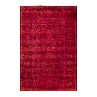 Overton Hand Knotted Wool Vintage Inspired Modern Contemporary Overdyed ...