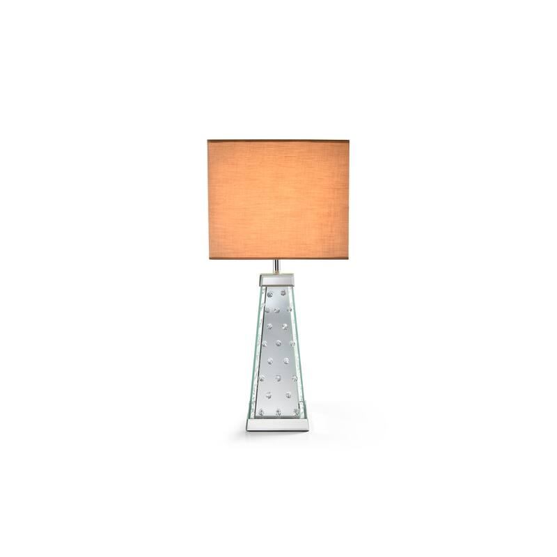 Decor 28 in. Tan Table Lamp - Overstock - 40532561