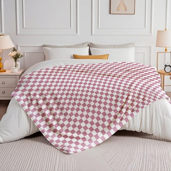 tartan bed throws