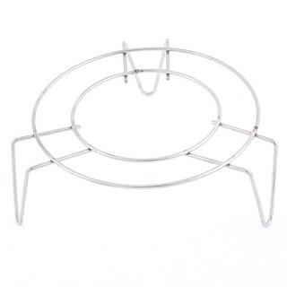 Kitchen Stainless Steel 3 Legs Cooker Food Steam Rack Stand 12 x 5cm ...
