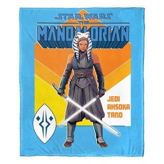Star Wars: The Mandalorian Jedi Ahsoka Silk Touch Throw Blanket - Bed ...