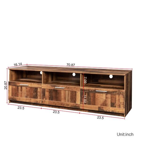 Modern Minimalist TV Cabinet Stand, 80 inch TVs - Bed Bath & Beyond ...