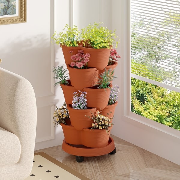 strawberry tower pots