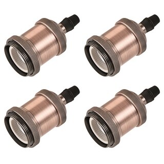 Bulb Holder E26/E27 250V 3A Threaded Wire Locking Screw Base Lamp ...