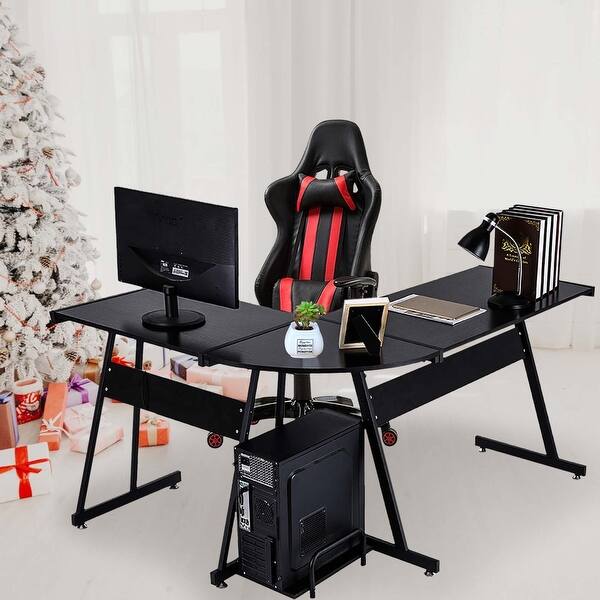 Computer PC Gaming Table Workstation L shaped Corner Computer Office ...