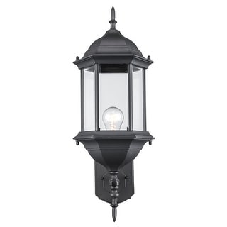 Trans Globe Lighting Single Light Up Lighting Hexagon Outdoor Wall ...