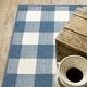 Style Haven Gingham Check Indoor/Outdoor Area Rug.. - Bed Bath & Beyond ...