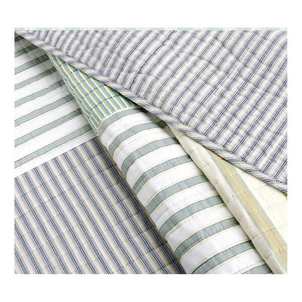 Soft Reversible Patches Cotton Quilt Set - On Sale - Bed Bath & Beyond ...