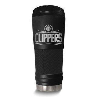 Curata NBA Los Angeles Clippers Stainless Steel Silicone Grip 24 Oz ...