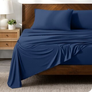 Bare Home Microfiber Stretch Knit Sheet Set - Bed Bath & Beyond - 39314855