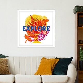 Nature Creative - Upbeat Word Art Collection - Framed Wall Art - Bed ...