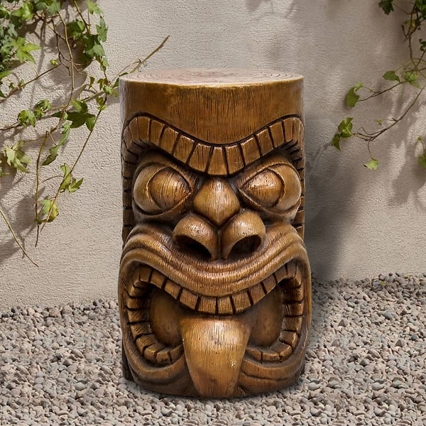 Outdoor Garden Decor-Tiki Totem Statues Waterproof Decorative - On Sale ...