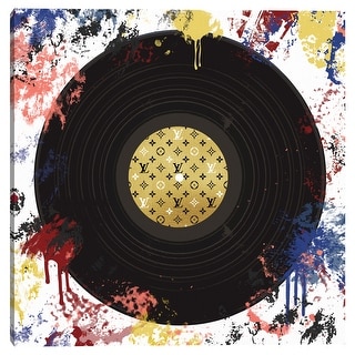 Designer Vinyl I by Design Lab Canvas Art Print - Bed Bath & Beyond ...