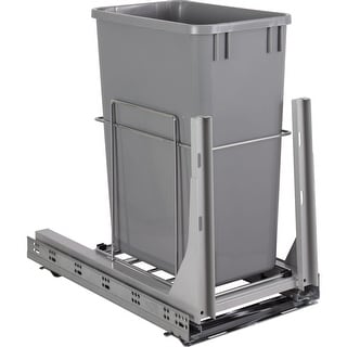 Hardware Resources EMBM Series Bottom Mount Single Bin Trash Can Pull ...