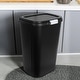 Hefty 13 Gallon Odor Block Touch Top Kitchen Durable Trash Can, 4 Pack ...