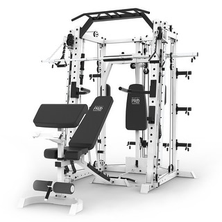 Marcy SM-7409 Smith Machine Cage Multi Purpose Home Gym Training System ...